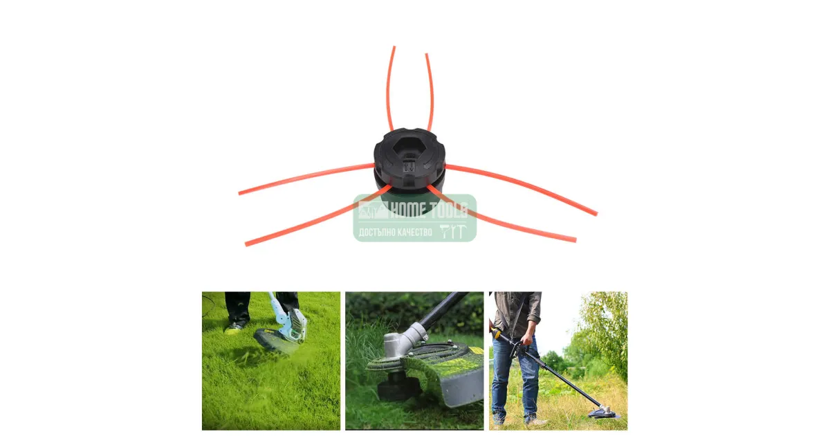 Кордова Глава шпула с корда за бензинов тример с 6 отвора Hometools Bg